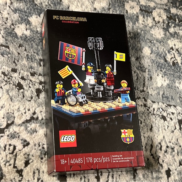 Lego | Toys | Lego 4485 Fc Barcelona Celebration Soccer Football Rare ...